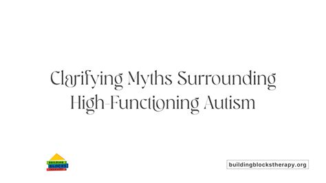 High Functioning Autism Behavior Problems