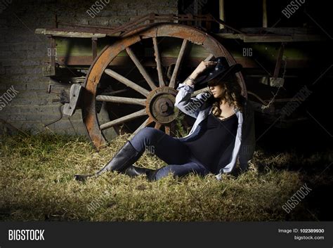 Sexy Farm Girl Denim Image And Photo Free Trial Bigstock