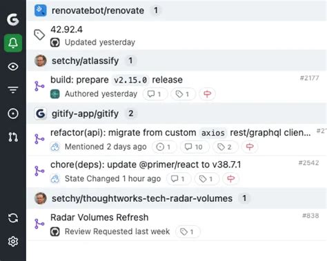 Github Notifications On Your Menu Bar Gitify