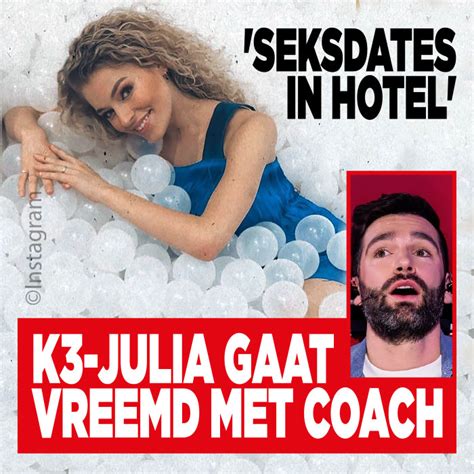 K3 Julia Gaat Vreemd Met Coach Seksdates In Hotel Ditjes En Datjes