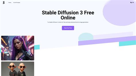 Stable Diffusion 3 AI: High-Fidelity Image Generation Free | tyy.AI Tools