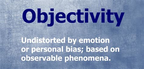 Objectivity Gender Analysis