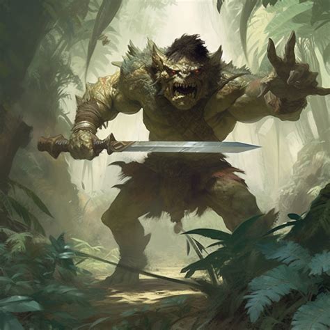 Jungle Monster By Deux2tens On Deviantart