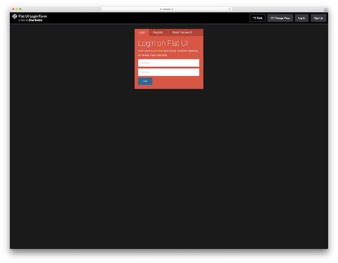 красивая форма авторизации Html Css