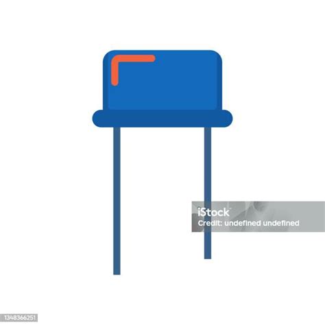 메인 보드의 크리스탈 발진기 플랫 아이콘 전자 및 회로 부품 액세서리 0명에 대한 스톡 벡터 아트 및 기타 이미지 0명