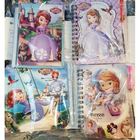 Sofia The First Mini Notebook With Pen Shopee Philippines