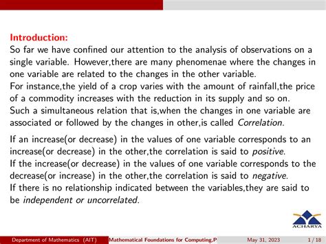 Solution Module 3 Correlation And Regression Presentation Studypool