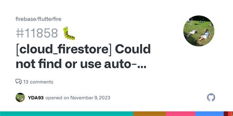 🐛 Cloudfirestore Could Not Find Or Use Auto Linked Framework When