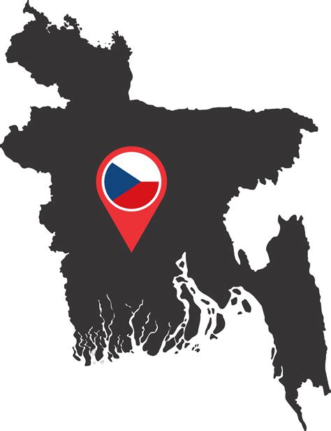 Bangladesh Pin Map Location 23215601 Png