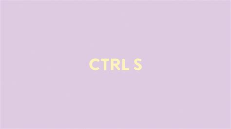 CTRL S On Behance