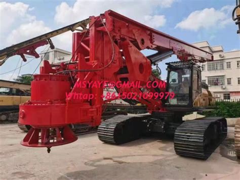 Sany Sr250 Piling Rig Machine Heavy Duty Mining Drilling Machine Rig Bauer Bg15v In Shanghai China