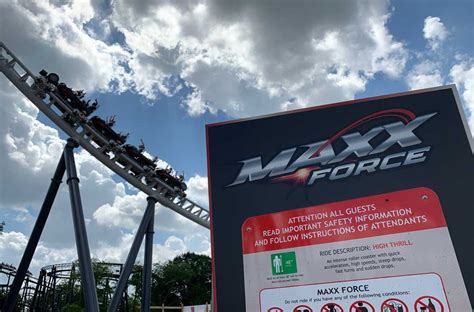 Maxx Force Media Day At Six Flags Great America Coaster Crew