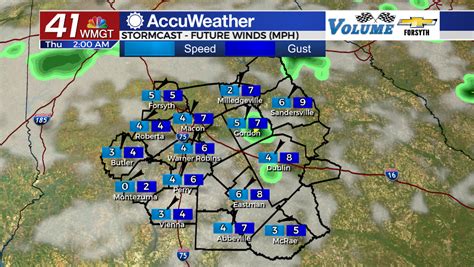 Cold Front To Bring Storms To Middle Georgia 41nbc News Wmgt Dt