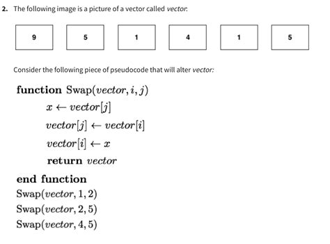 Solved The Following Image Is A Picture Of A Vector Called