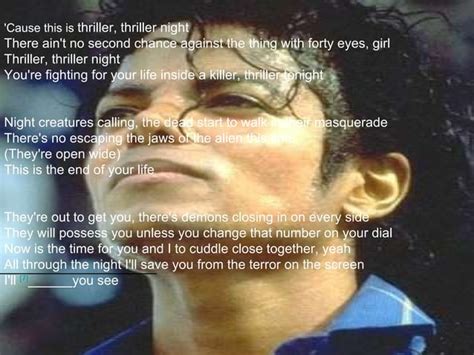 Lyrics Thriller Share Pps