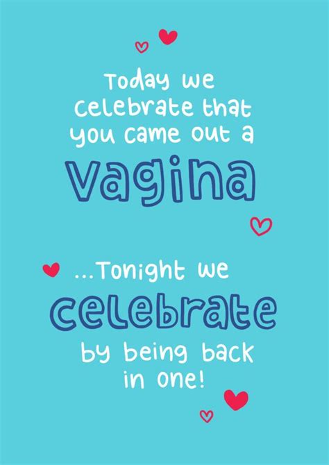 Celebratory Sex Card Thortful