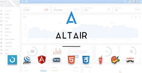 Altair Admin Material Design Uikit Template Theme Premium