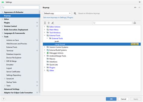 C Export Clang Format Code Style To Android Studio Stack Overflow