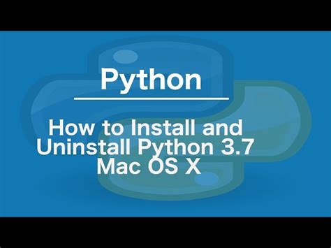 فیلم آموزشی نحوه نصب و حذف پایتون 37 Mac Os X با زیرنویس فارسی