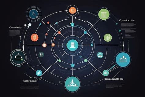 premium photo balancing data technology communication in reports
