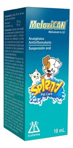 Meloxican Veterinario Antiinflamatorio Analgesico X 10ml Mercadolibre