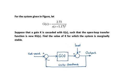 solved for the system given in figure let