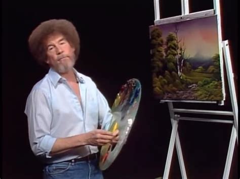 May 17 1994 Bob Ross Giving His Final Goodbye On The Last Episode Of