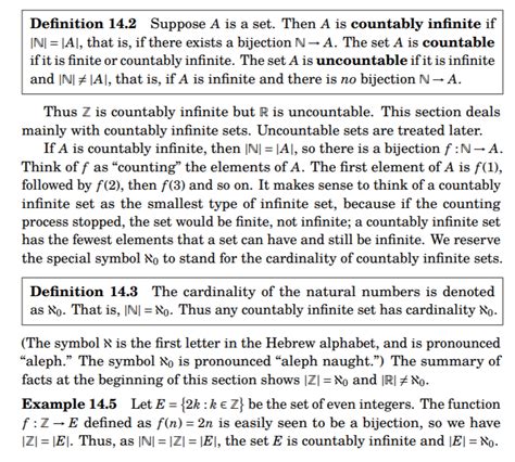 Solved Countable And Uncountable Sets Let S Summarize Chegg