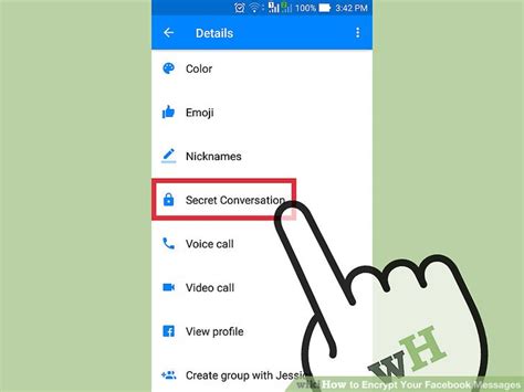 how to encrypt your facebook messages 11 steps with pictures
