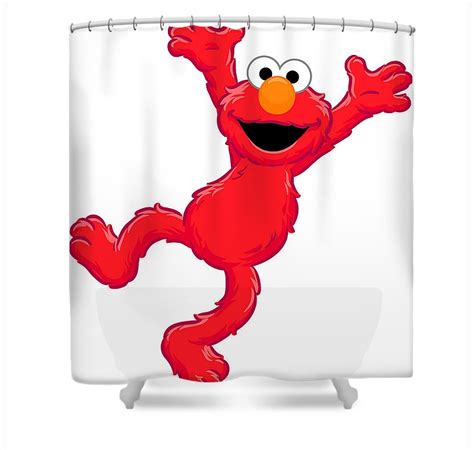 Elmo Shower Curtain Km Kendrablanca