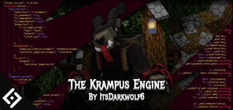 the krampus engine an open source horror minecraft addon