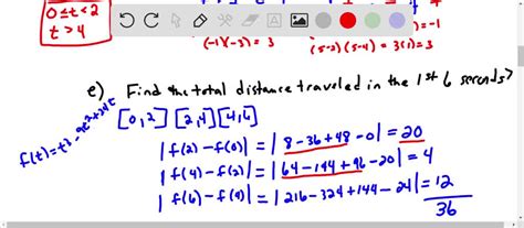 Solved1 4 A Particle Moves According To A Law Of Motion Sft T ⩾0