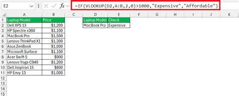 How To Use Vlookup And If Statement In Excel Myexcelonline
