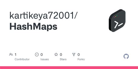 Github Kartikeya72001hashmaps