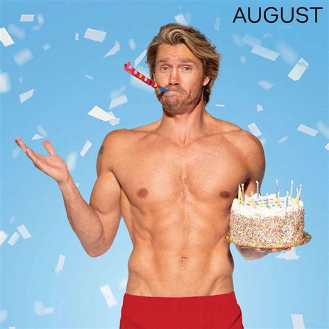 Chad Michael Murray Poses Shirtless For Sexy 2025 Calendar See All 12 Photos