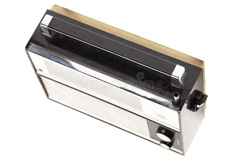 Old Transistor Radio Isolated On White Stock Image Image Of Receiver Sound 279454485