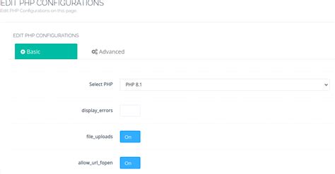 Change PHP Versions In CyberPanel InMotion Hosting