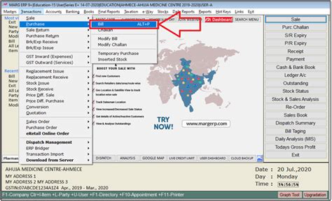 What Is The Process Of Collaborative Commerce On The Basis Of Gstin In Marg Software