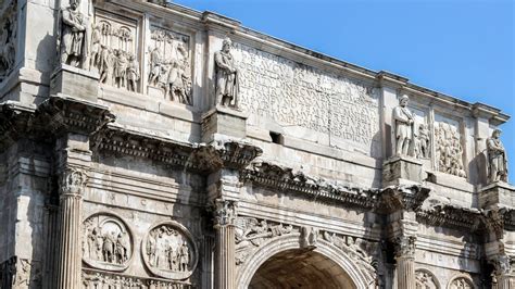 Ancient Roman Arch Of Constantine