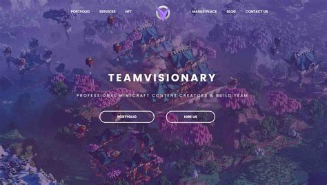 Minecraft Builders Website Redesign Devpost