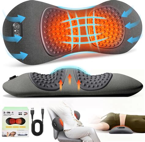 3 In 1 Electric Lumbar Support Pillowtriple Fusion Back