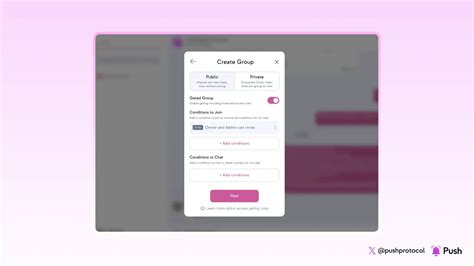 how to create your community on push chat push chain true universal