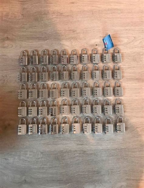 Abus Citadel Cr30 Vorhängeschloss Spind Schließfach Zahlen Code In