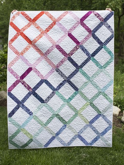 Latitude Lattice ~ A Finished Quilt — Fresh Lemons Quilts
