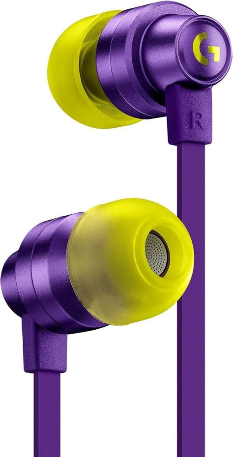 Logitech G Logitech G333 In Ear Gaming Headphones Purple Buy Best