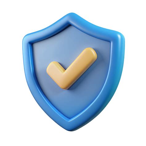3d Shield Checkmark Icon 3d Shield Checkmark Symbol 3d Shield Checkmark Photo 47248251 Png
