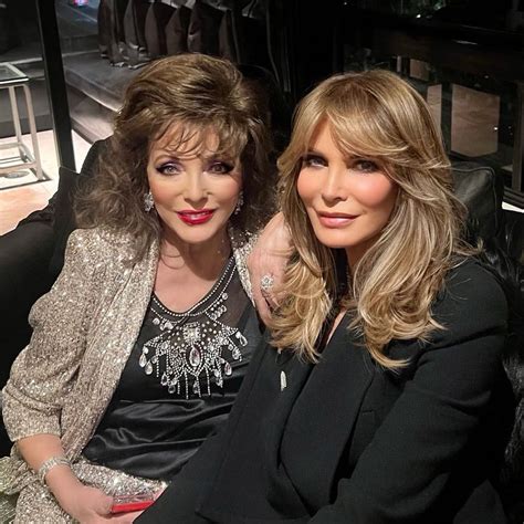 Ξανά μαζί η 89χρονη Joan Collins και η 77χρονη Jaclyn Smith Λαμπερή επανασύνδεση για τις