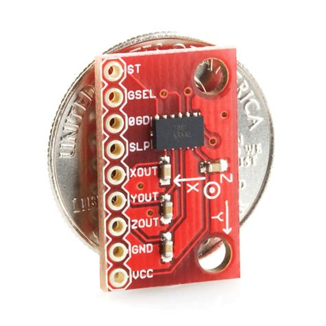 Triple Axis Accelerometer Breakout Mma7361