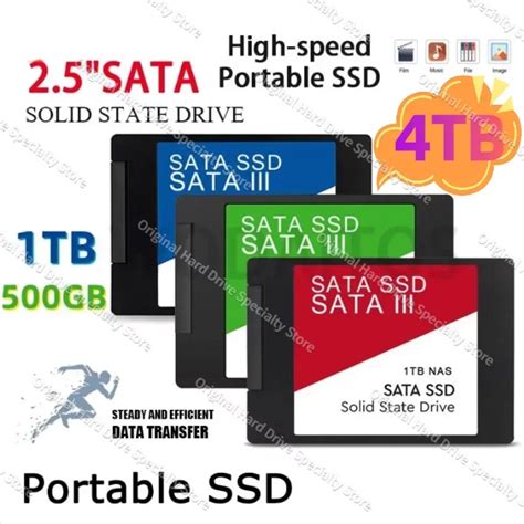 2024 노트북용 Sata 하드 드라이브 디스크 4tb Ssd Sata3 25 인치 2tb 1tb 560 Mbs 고속 하드 디스크 내부 솔리드 스테이트