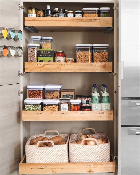 Pantry Cabinet Storage Ideas